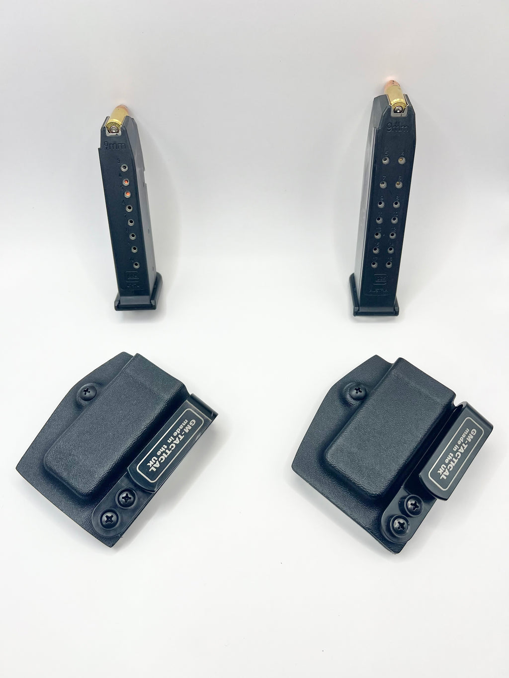 IWB SINGLE GLOCK 9MM MAG CARRIER (single stack 43x/48) – GM Tactical